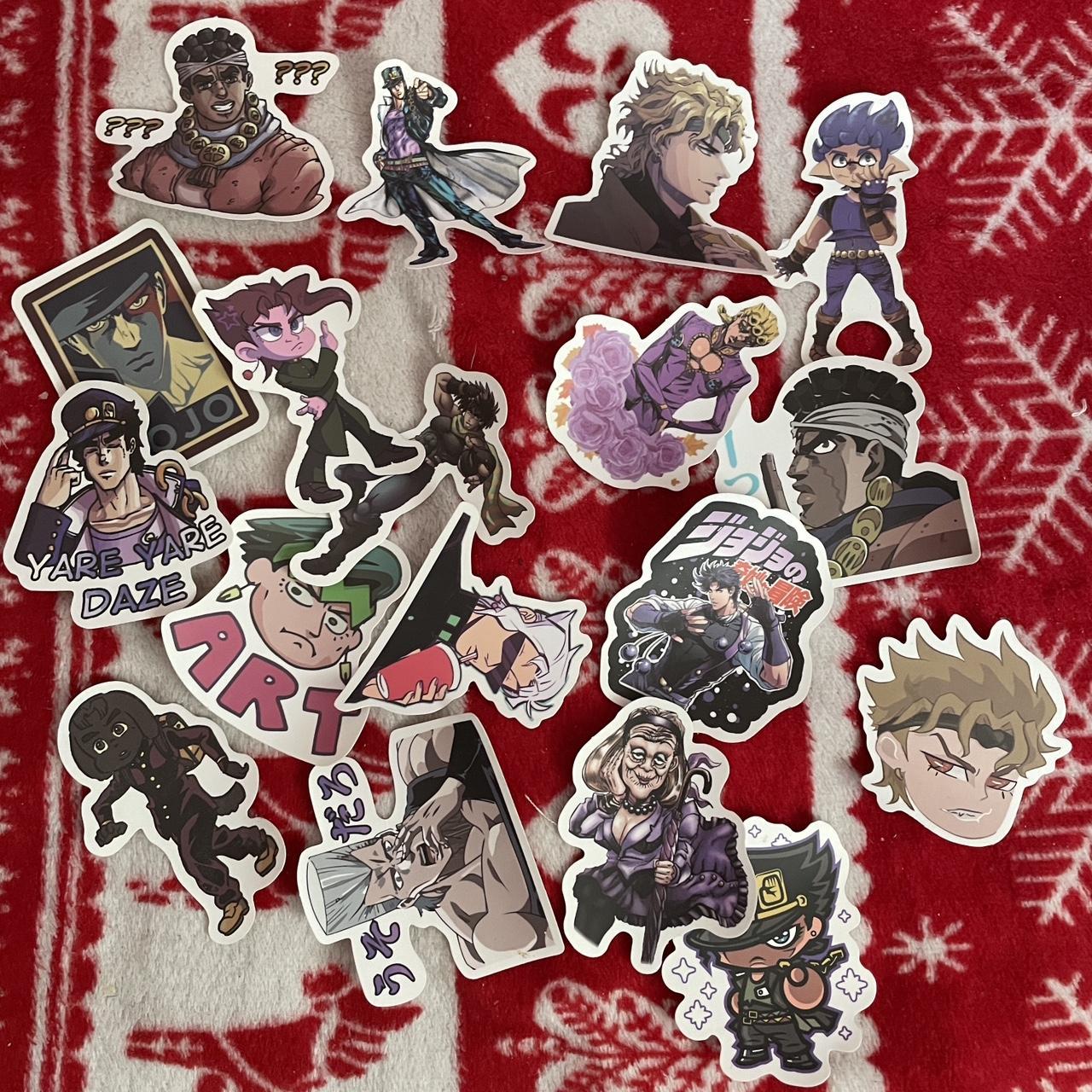 Jojos bizzare adventure stickers 🐶jjba - Depop