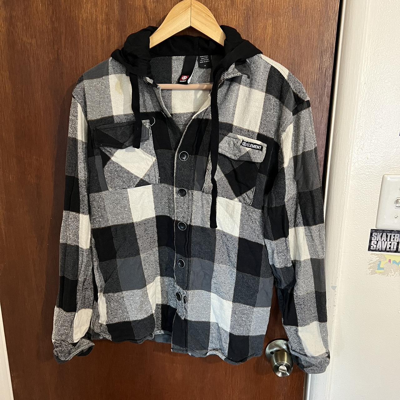 Element button down sweater size M - Depop