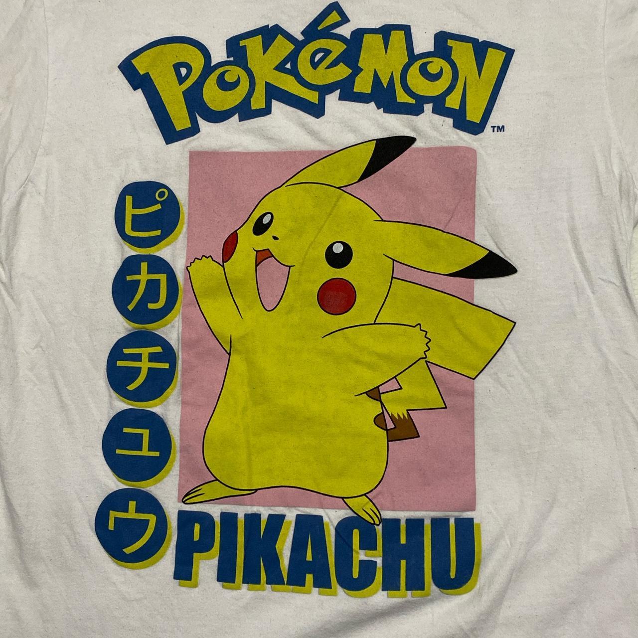 Cute Pokémon Pikachu graphic tee! Used this shirt as... - Depop