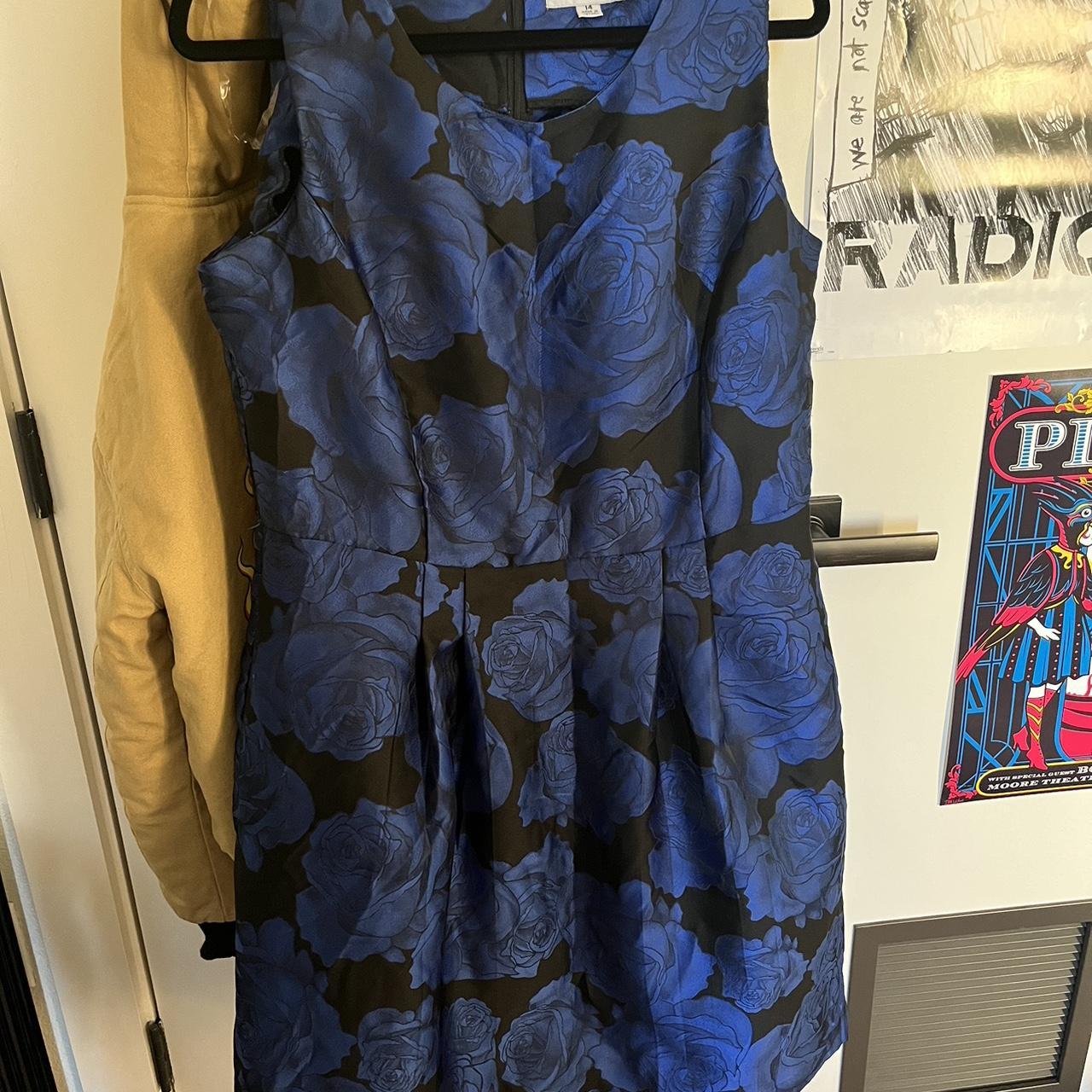 Shelby & Palmer blue rose dress. 👗 Only worn a few... - Depop