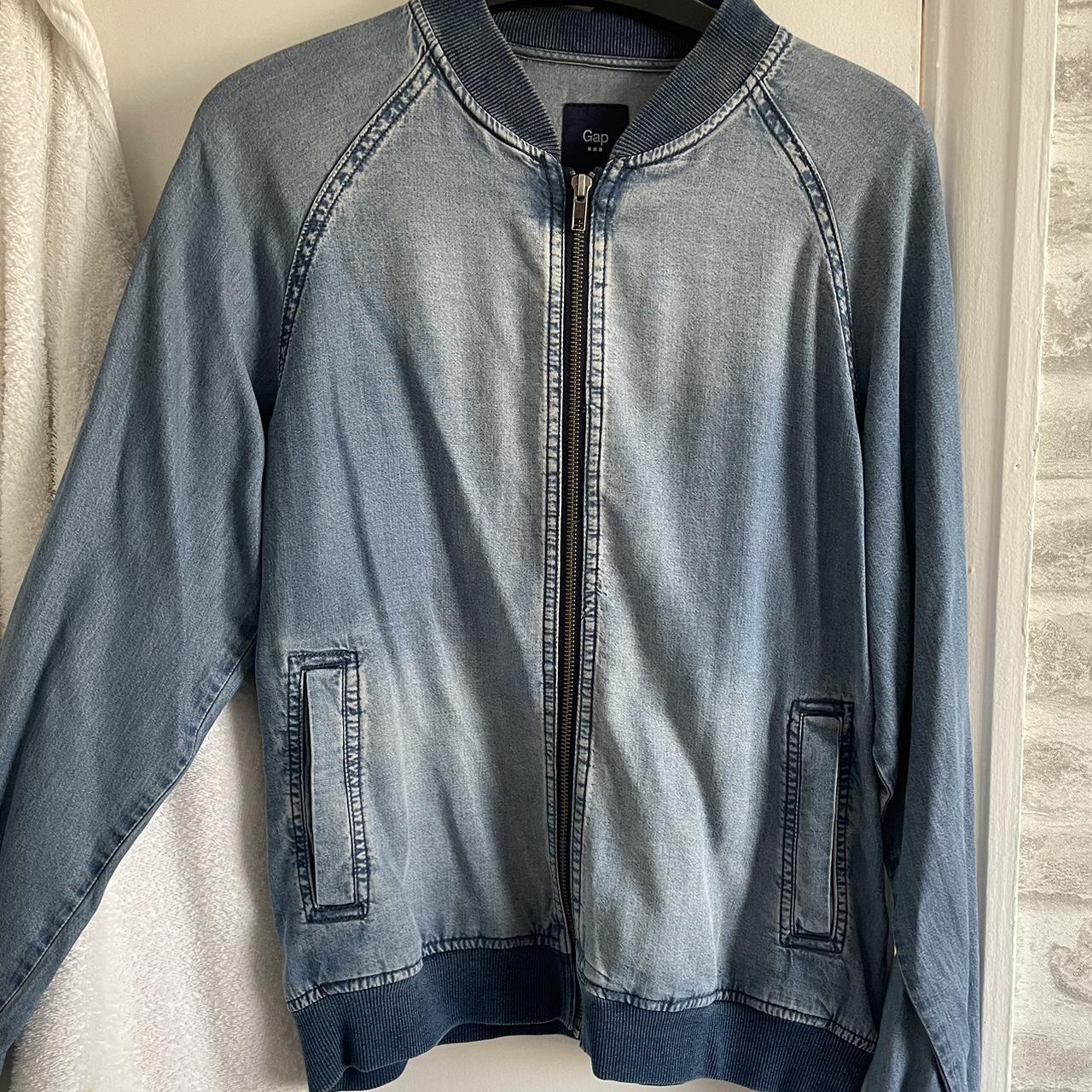 Gap Women's Blue Jacket | Depop