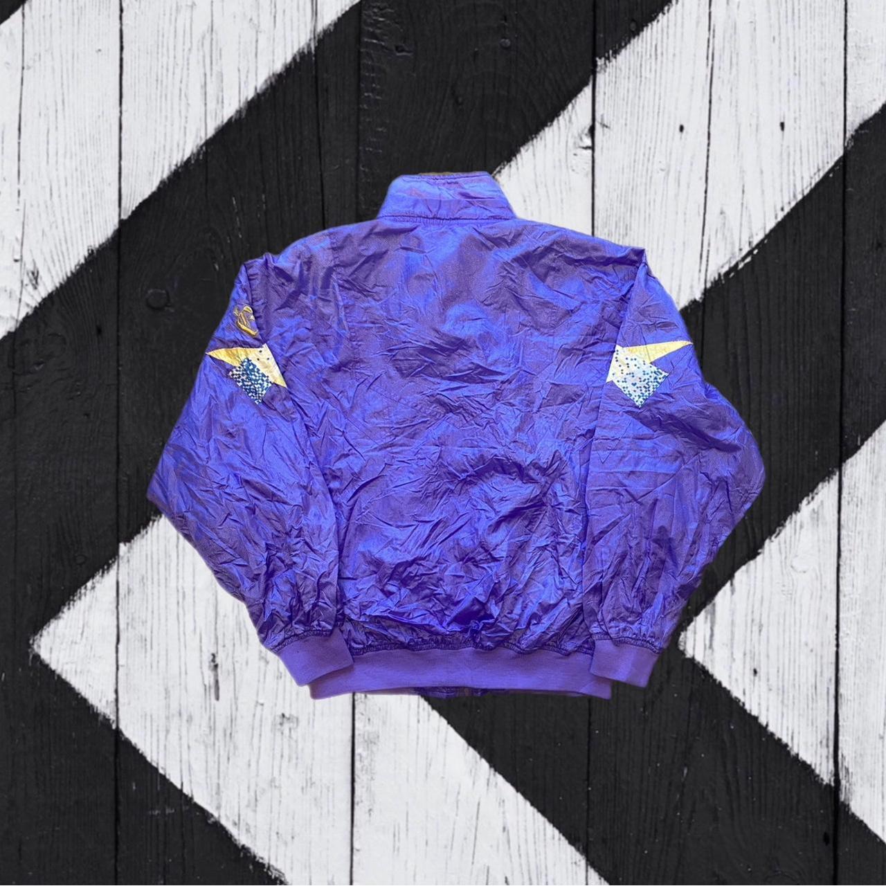 Vintage Exterior Club Purple Ski Jacket Great... - Depop