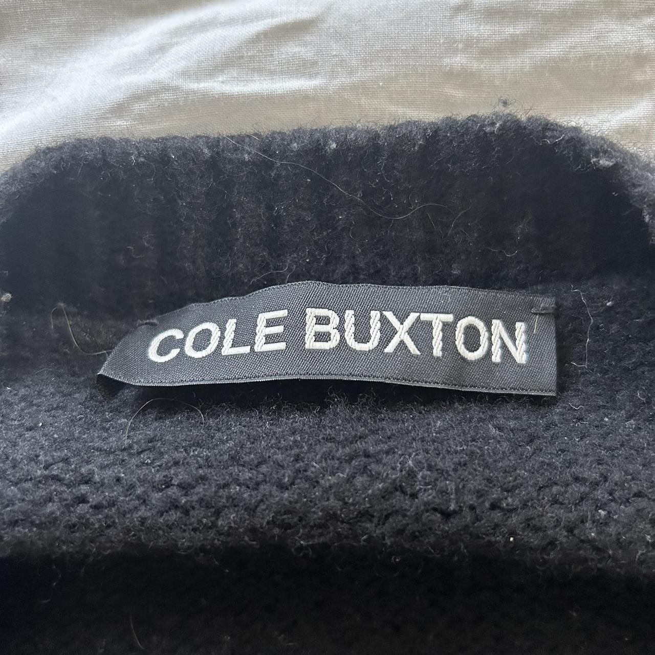 Black Cole Buxton knitted sweater Merino wool 10/10... - Depop