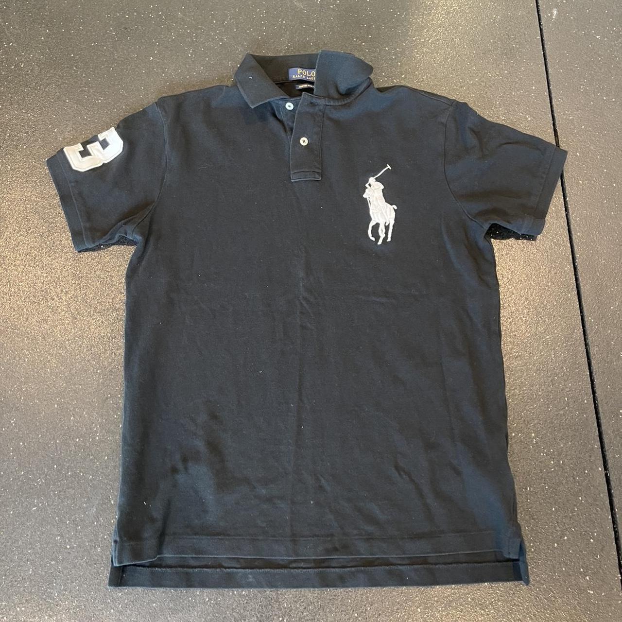 Big Horse Polo Shirt Size: Medium Condition: 9/10... - Depop