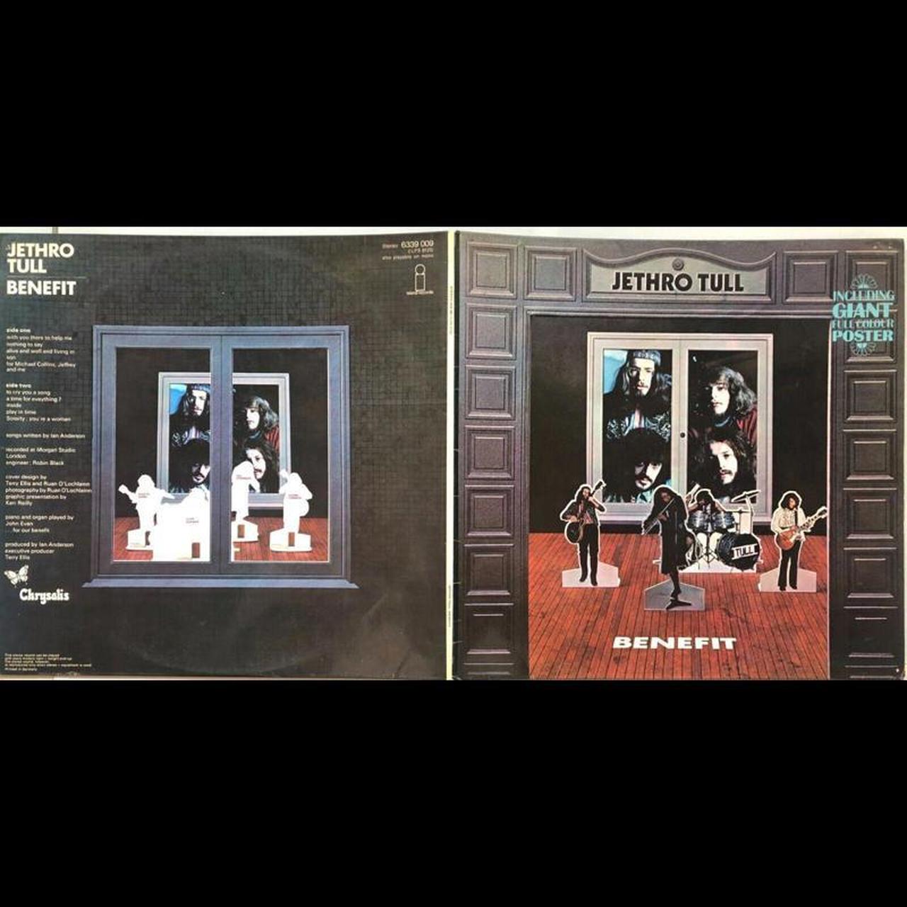 Jethro Tull Benefit 1970 German Island Vinyl Lp 6339... | Depop