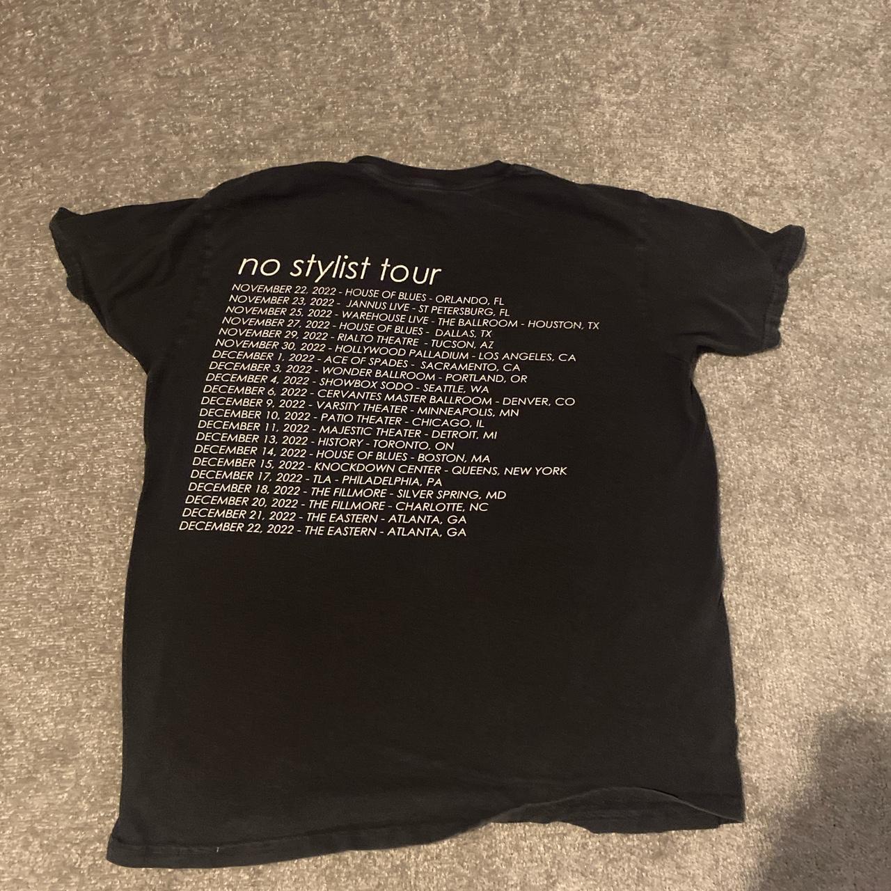 No stylist tour shirt size m in decent condition but... - Depop