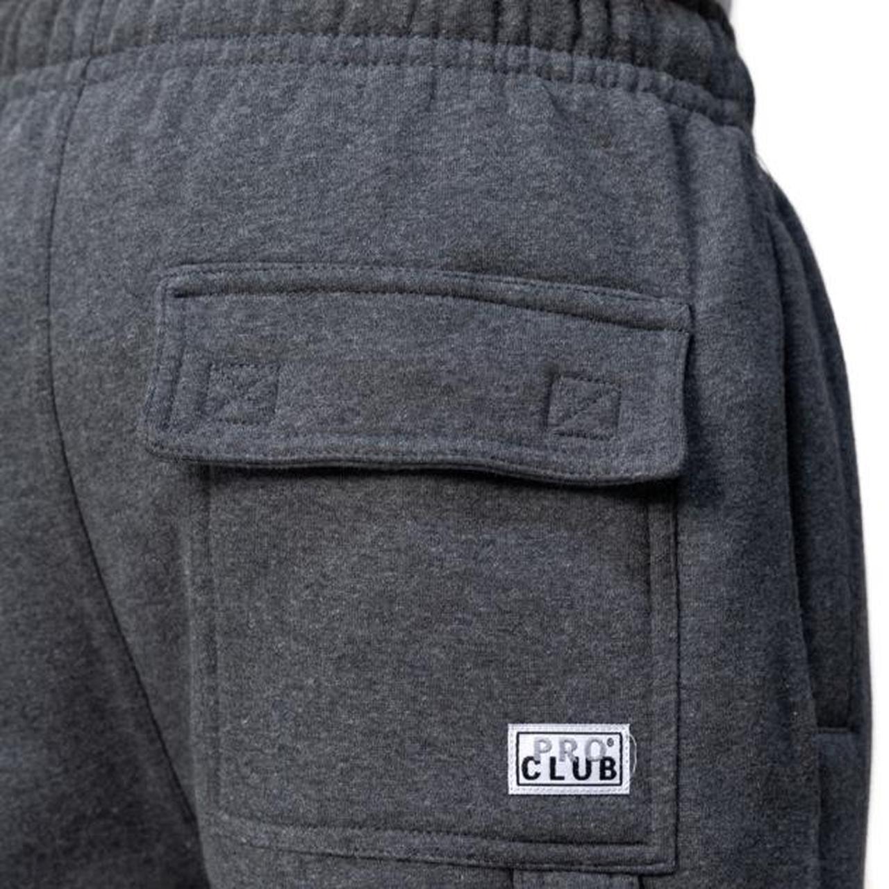 Brand New Pro Club Men's Heavyweight Fleece Cargo... - Depop