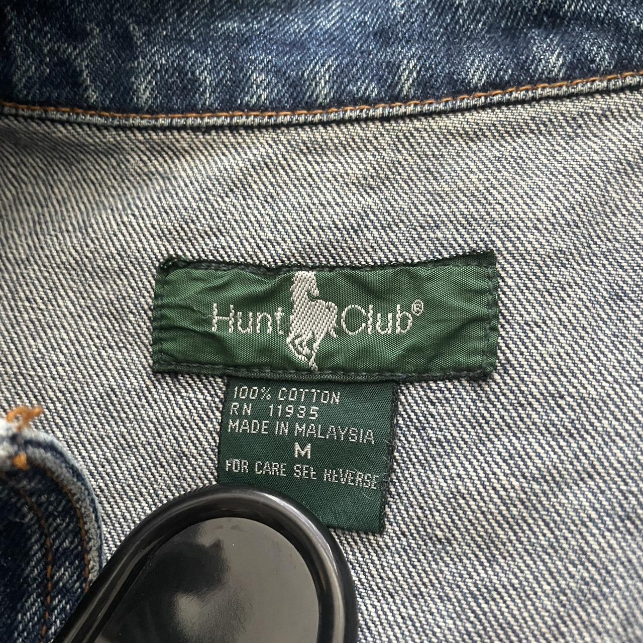 hunt club denim jacket size medium - Depop