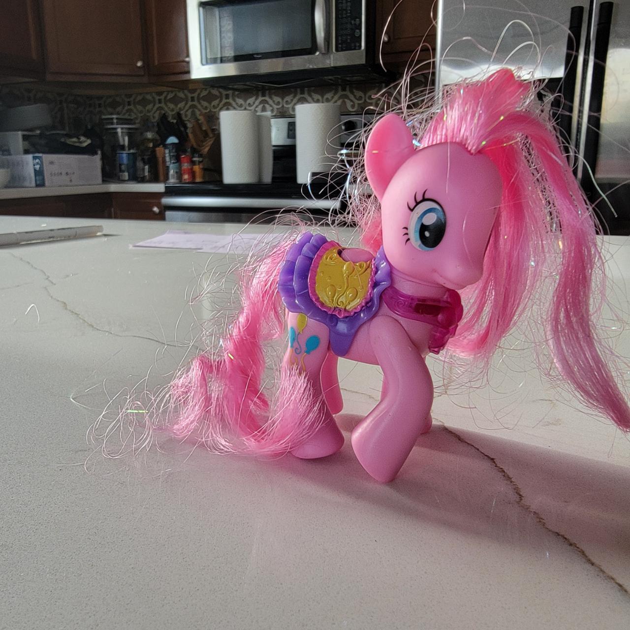 My Little Pony gen 4 Pinkie Pie figure. All legs... - Depop
