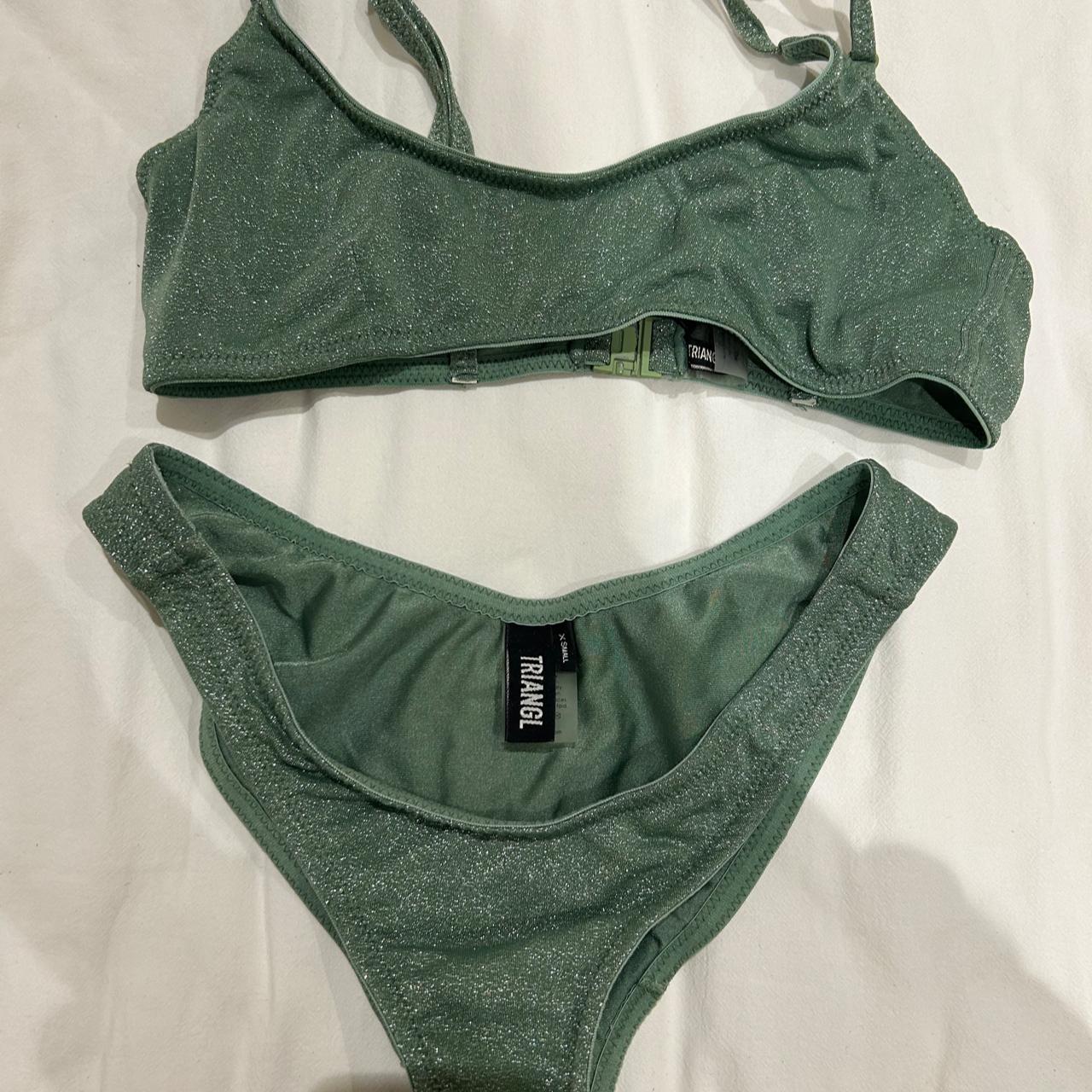 triangl maci fawn sparkle size XS in both top and... - Depop