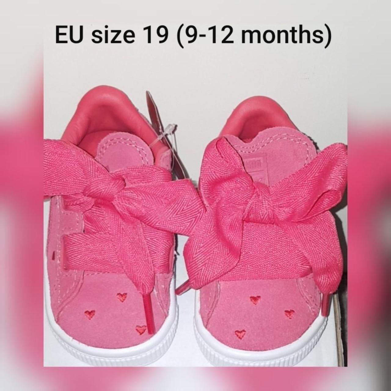 Brand new PUMA Suede Heart Trainers UK SIZE 3 EUR