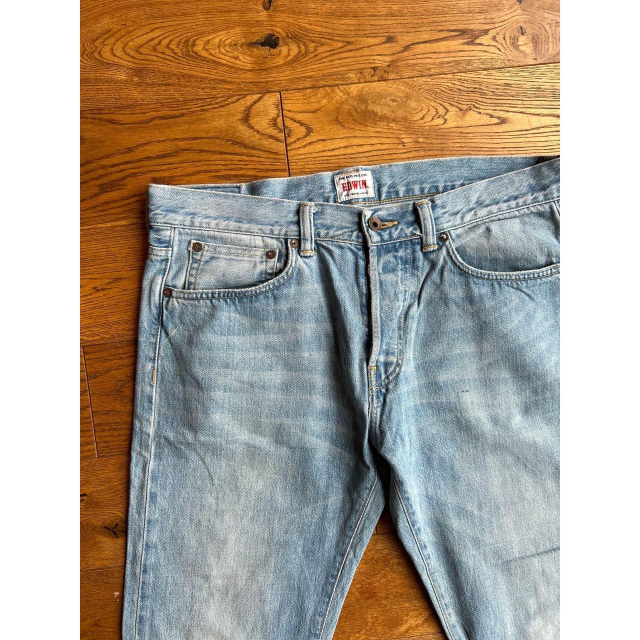 Edwin ED-80 Slim Rainbow Selvedge - 32x32 ED80 Slim... - Depop