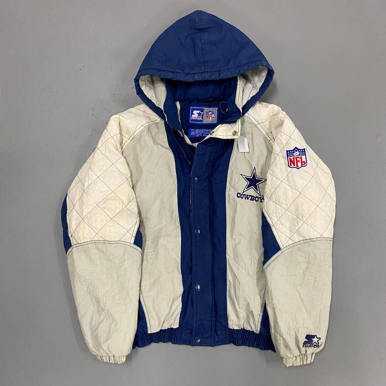 Vintage 90s Cowboys Starter Jacket Due to the second... - Depop