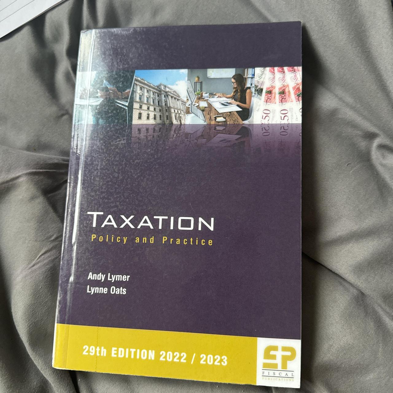 Lymer and oats taxation policy and practise... - Depop