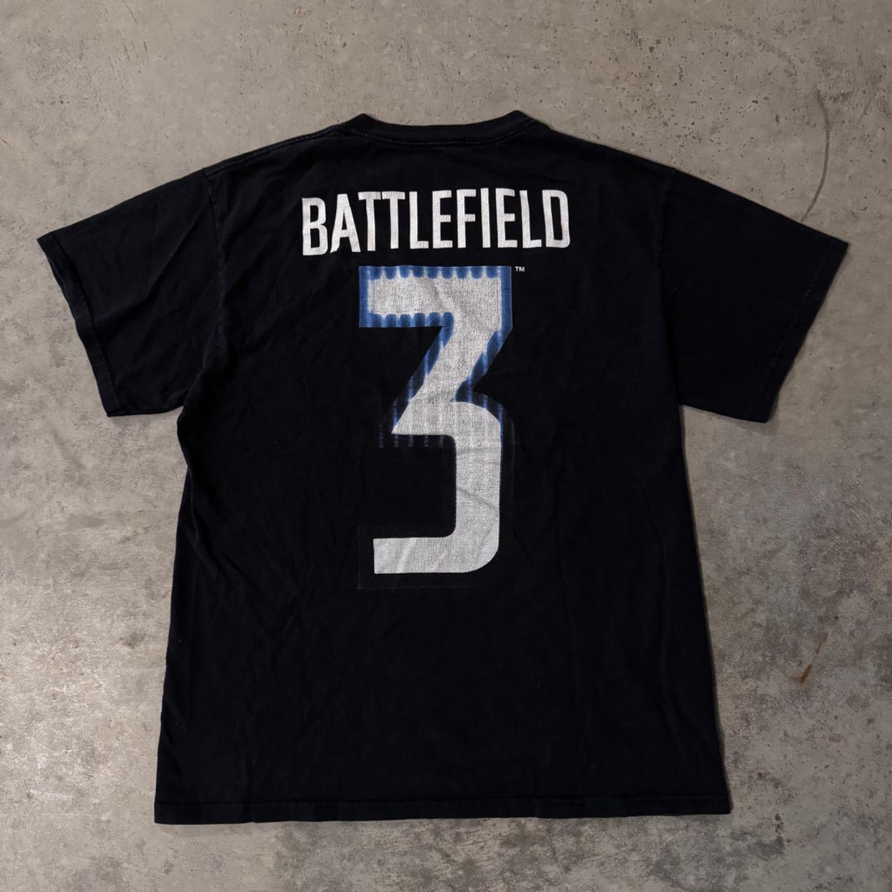 Battlefield 3 Videogame 2000s OG Merch Tee--original... - Depop