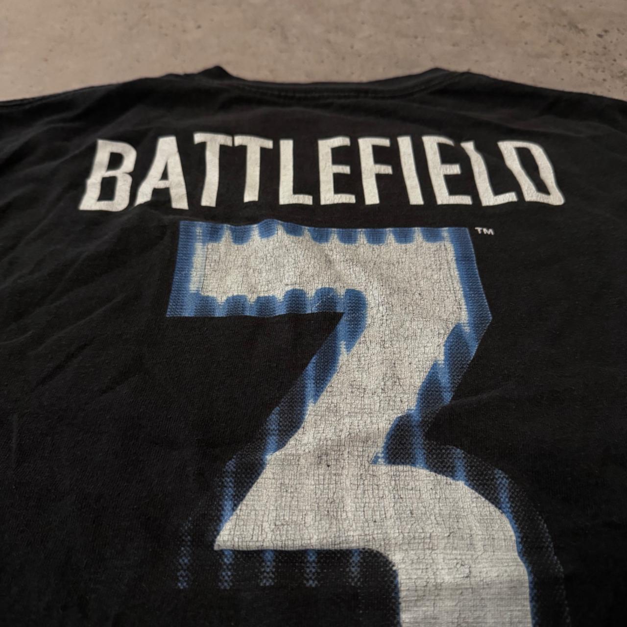 Battlefield 3 Videogame 2000s OG Merch Tee--original... - Depop