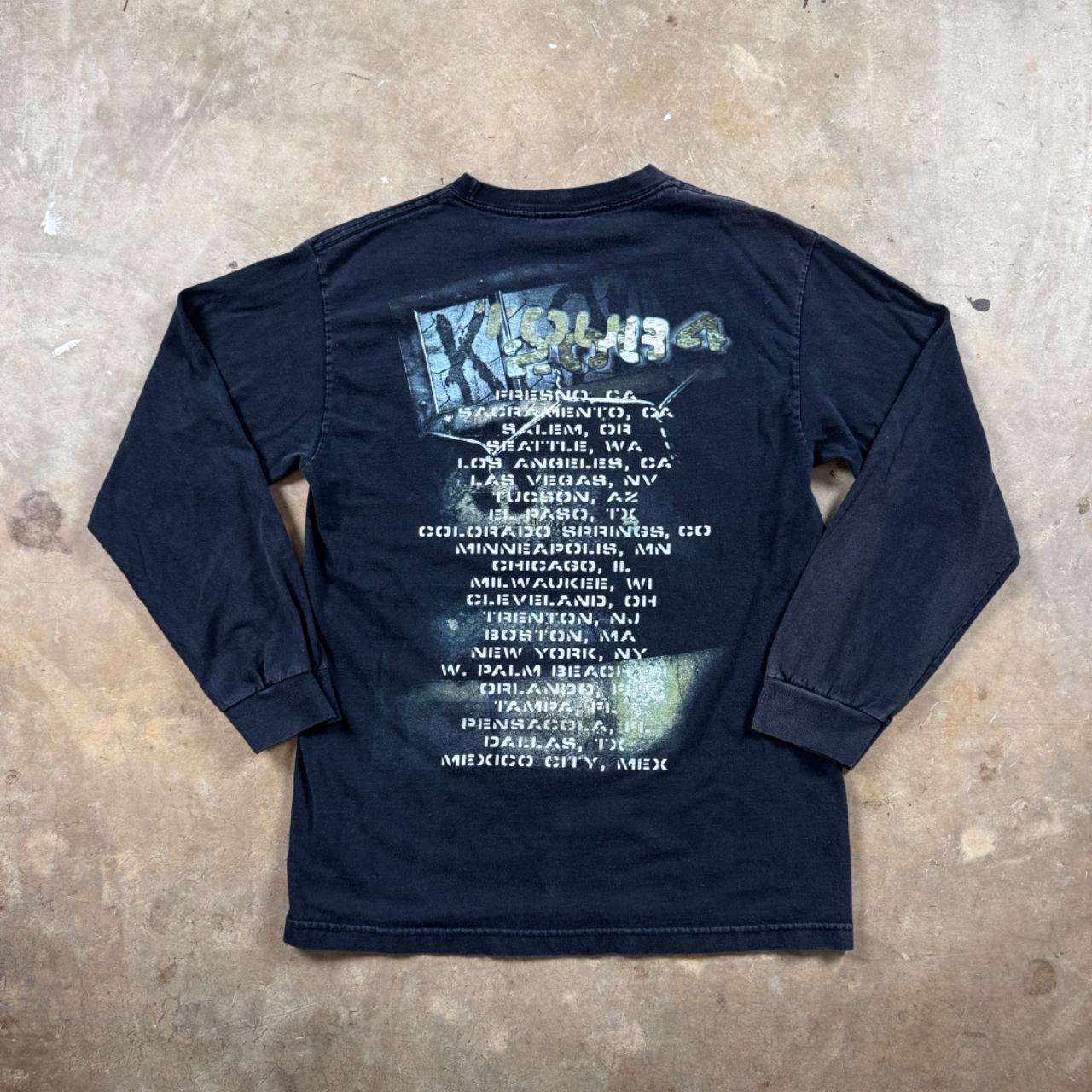 2004 Korn Tour Long Sleeve--slight fading, no flaws.... | Depop