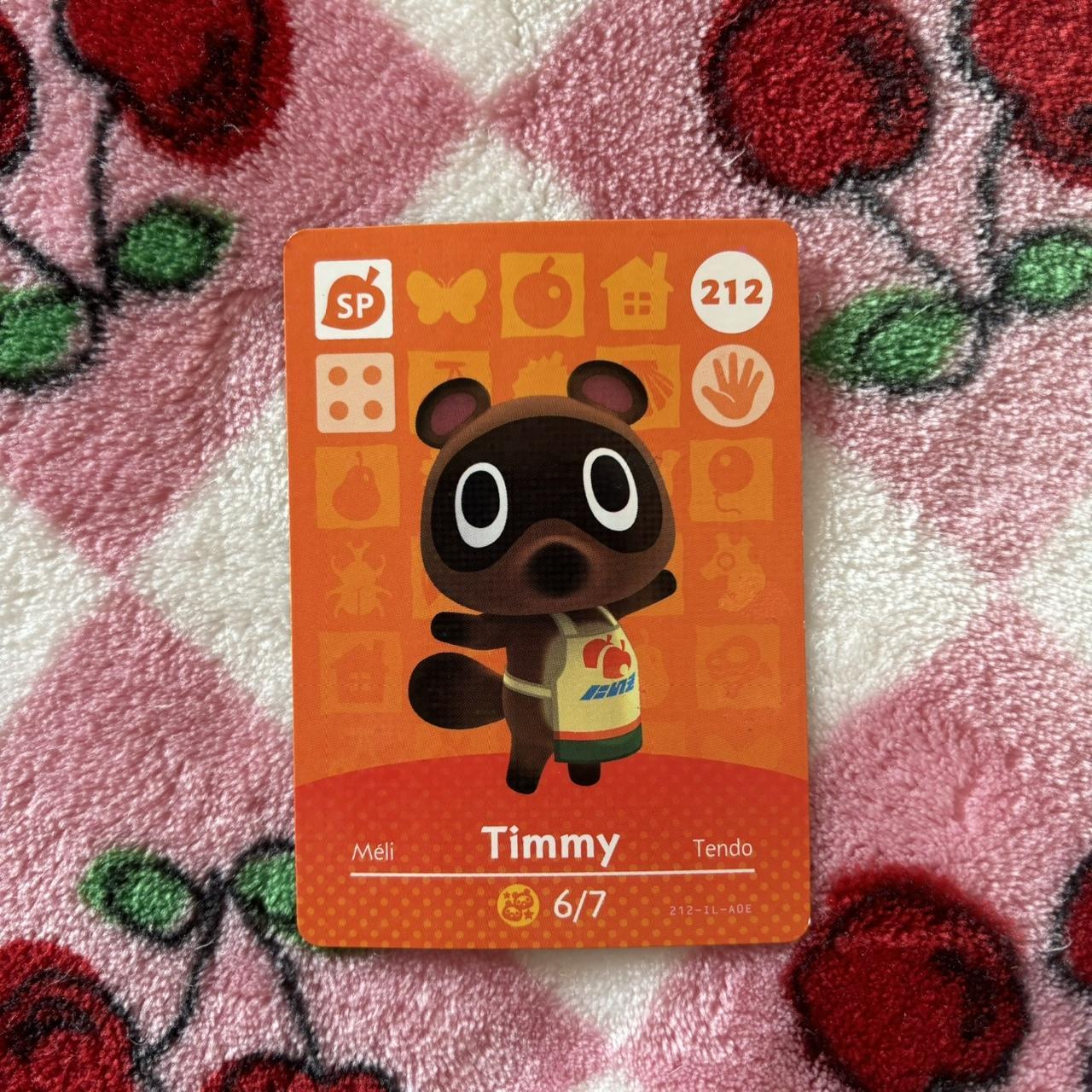 ACNH amiibo card — Timmy #212 Animal Crossing New... - Depop