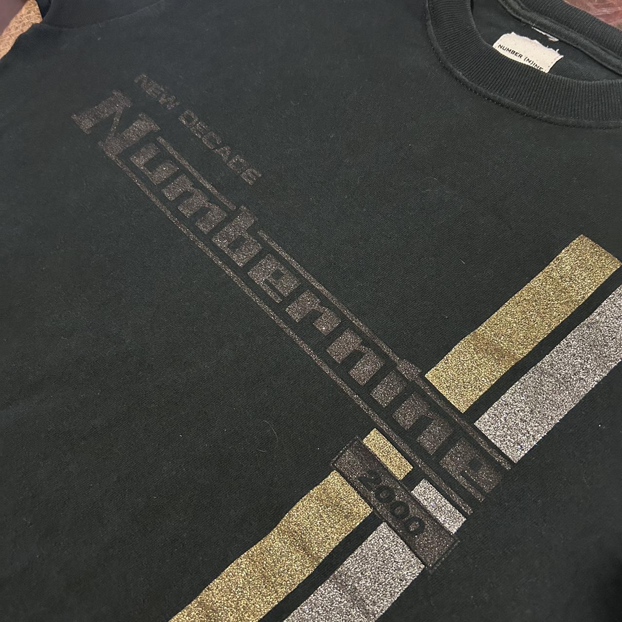 Authentic Number nine new decade glitter tee Men’s... - Depop