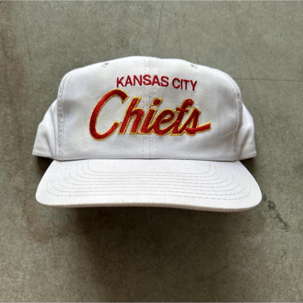 Vintage Kansas City Chiefs Snapback Hat Sports... - Depop