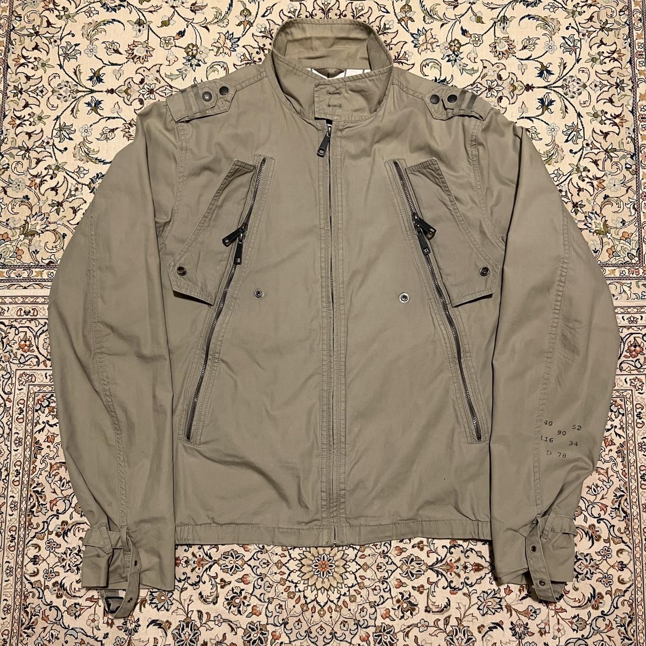 diesel multi-zip dragon harrington jacket sz:... - Depop
