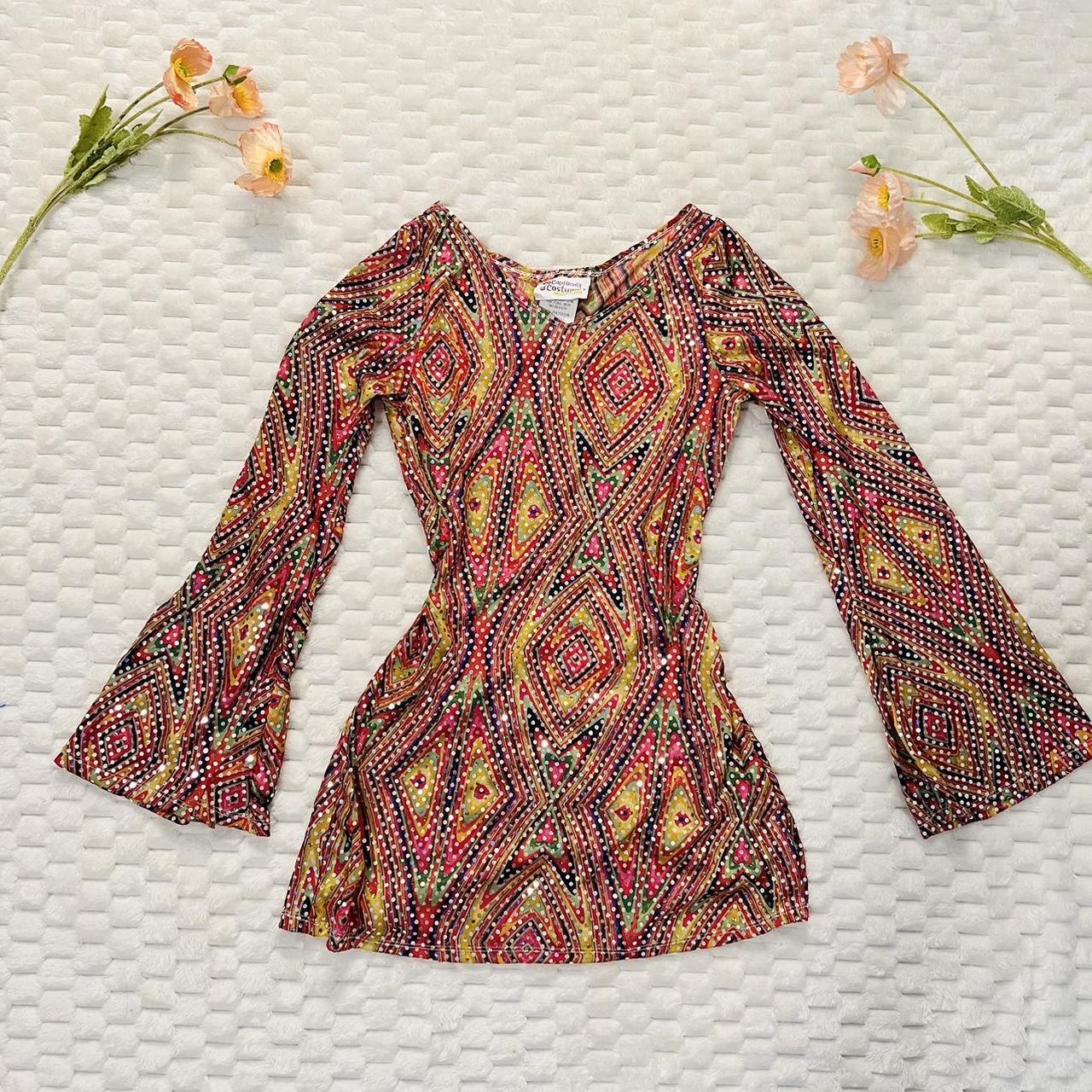 Y2K Shiny Disco Funky Top 💿 🦋 The most sparklyest... - Depop