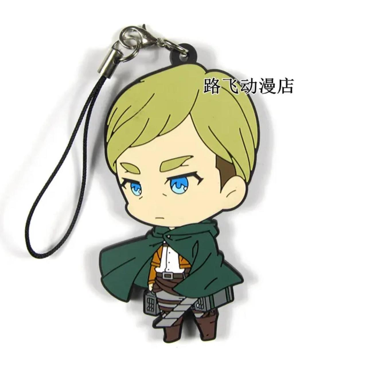 attack on titan erwin smith anime mochi chibi... - Depop