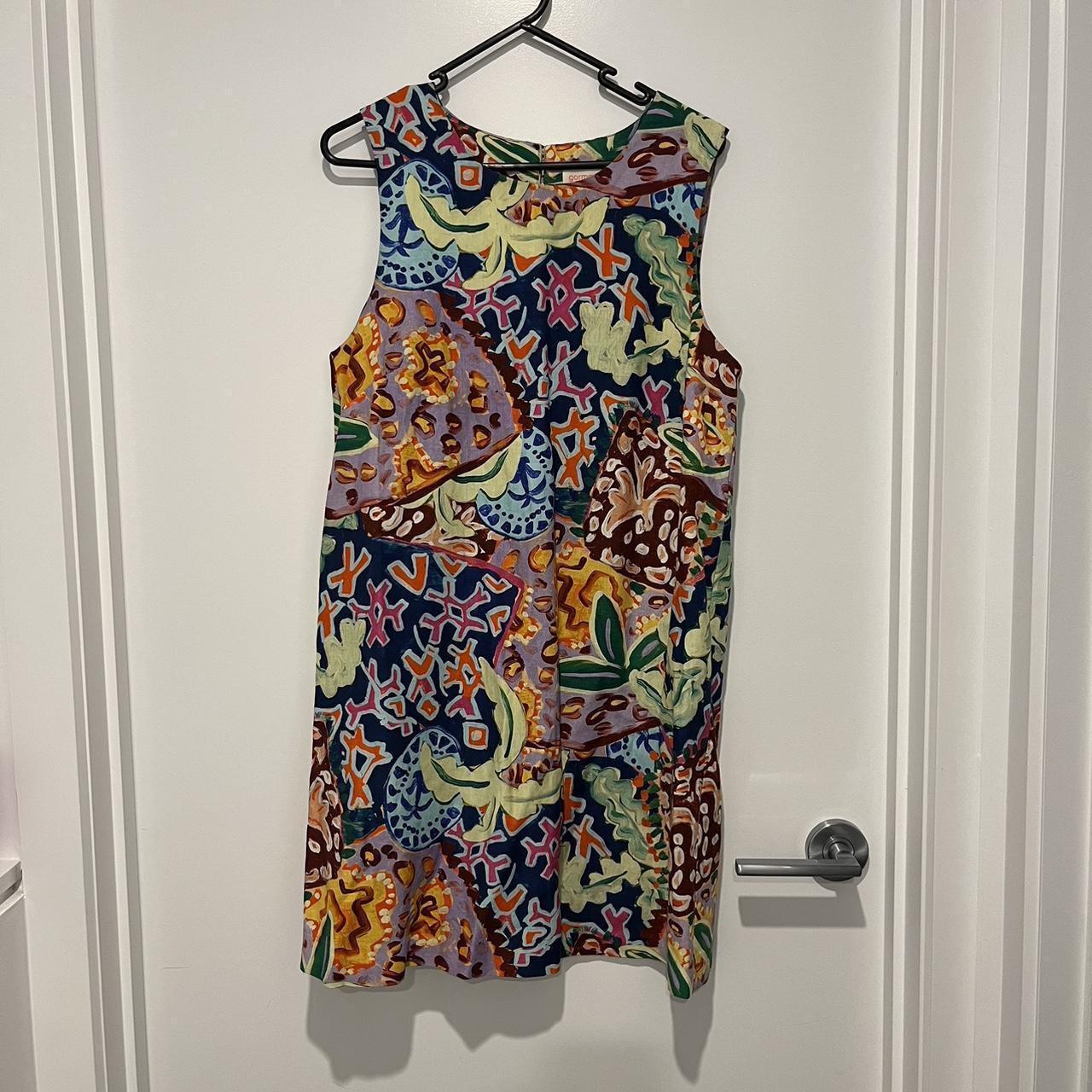 Gorman Paradiso shift dress. Colourful silk and... - Depop