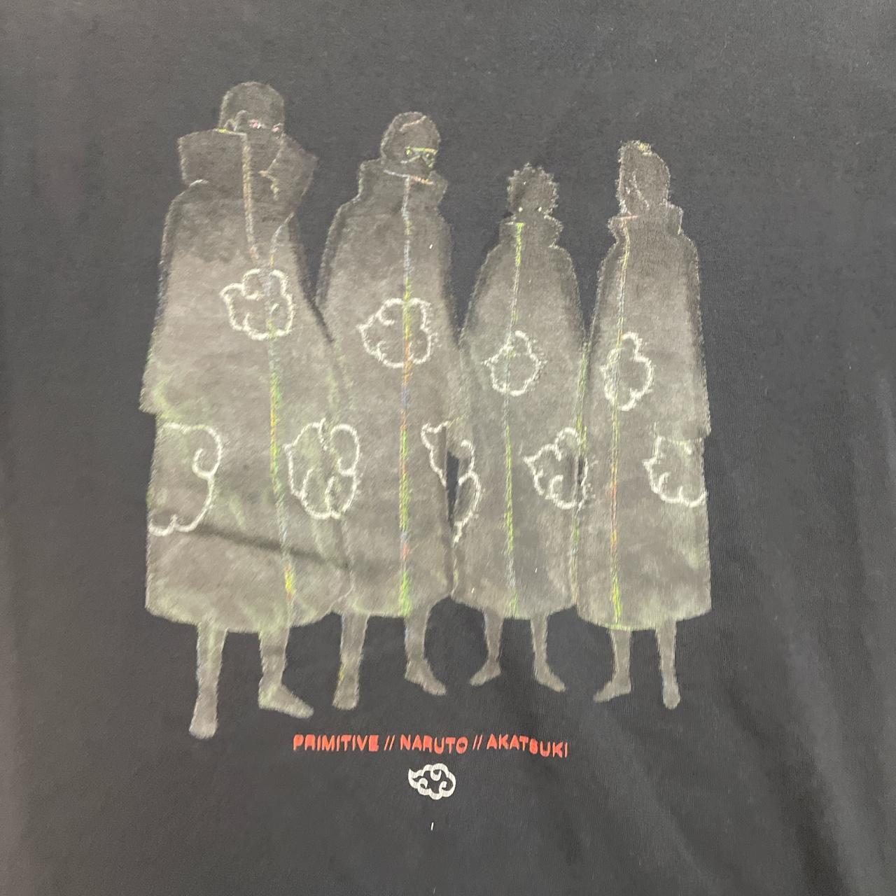 Primitive Naruto Akatsuki tee m #anime #Naruto... - Depop