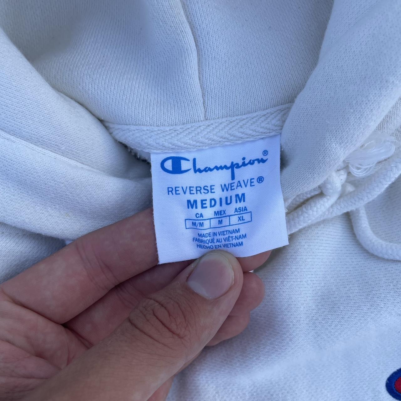 vintage champion reverse weave tagged m fits like... - Depop