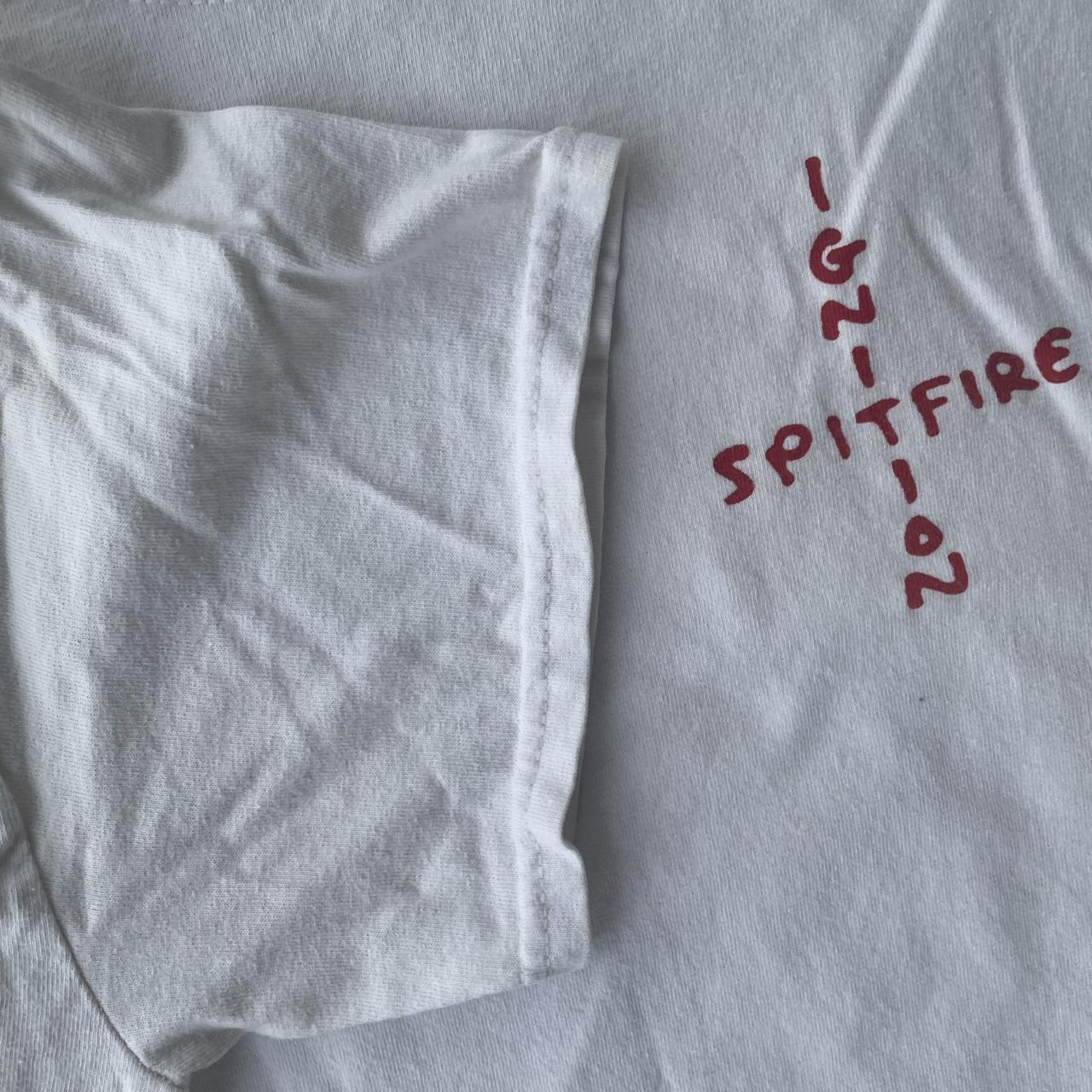 vintage spitfire tee tag is cut fits L 27x18.5 good... - Depop