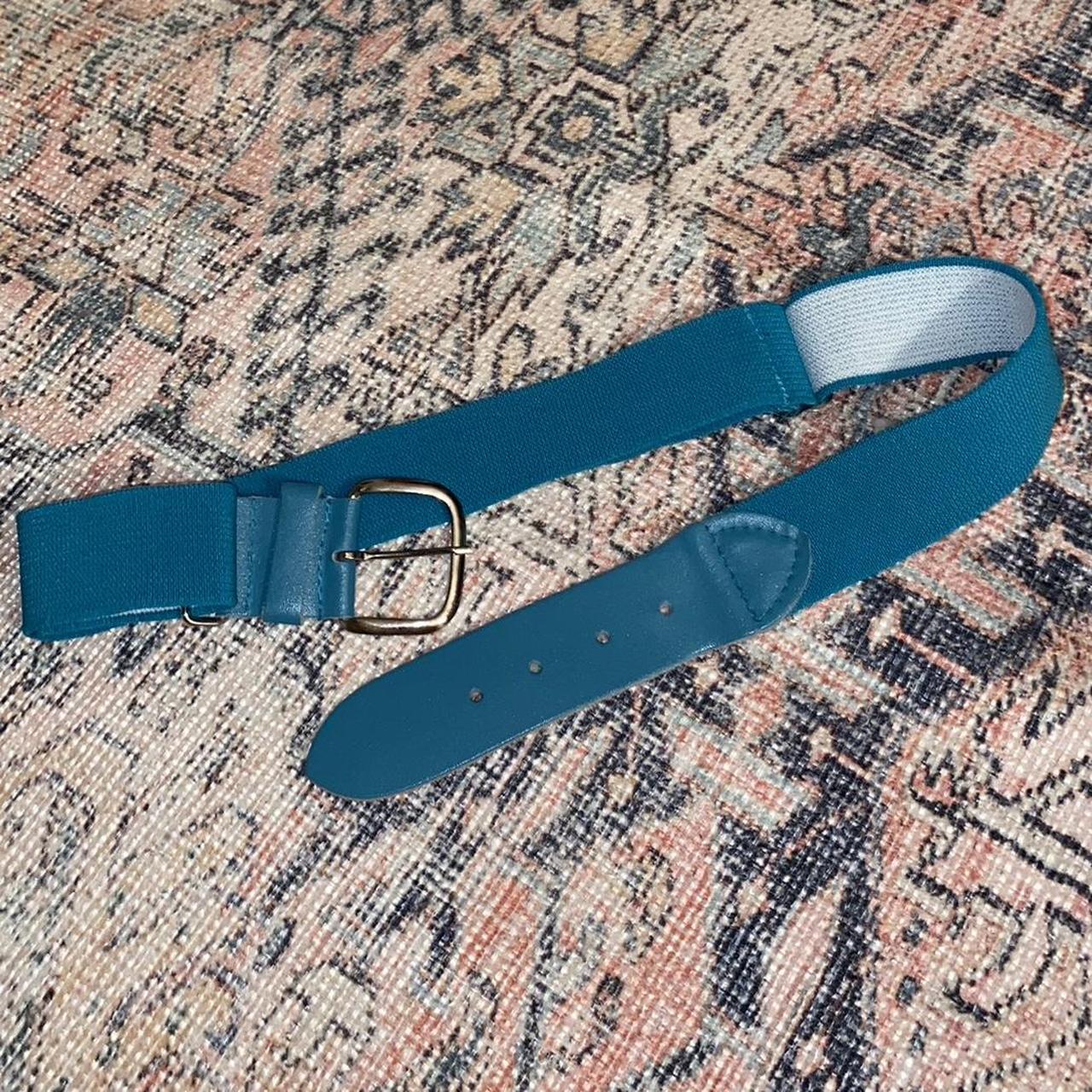 Teal adjustable softball/baseball belt. girls/women... - Depop
