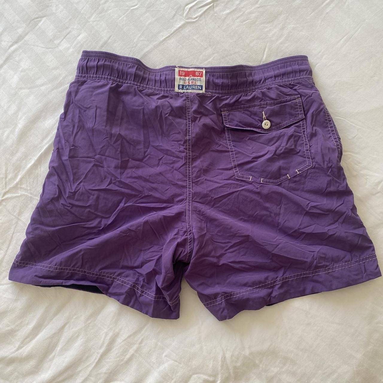 Ralph Lauren Men's Purple Shorts | Depop