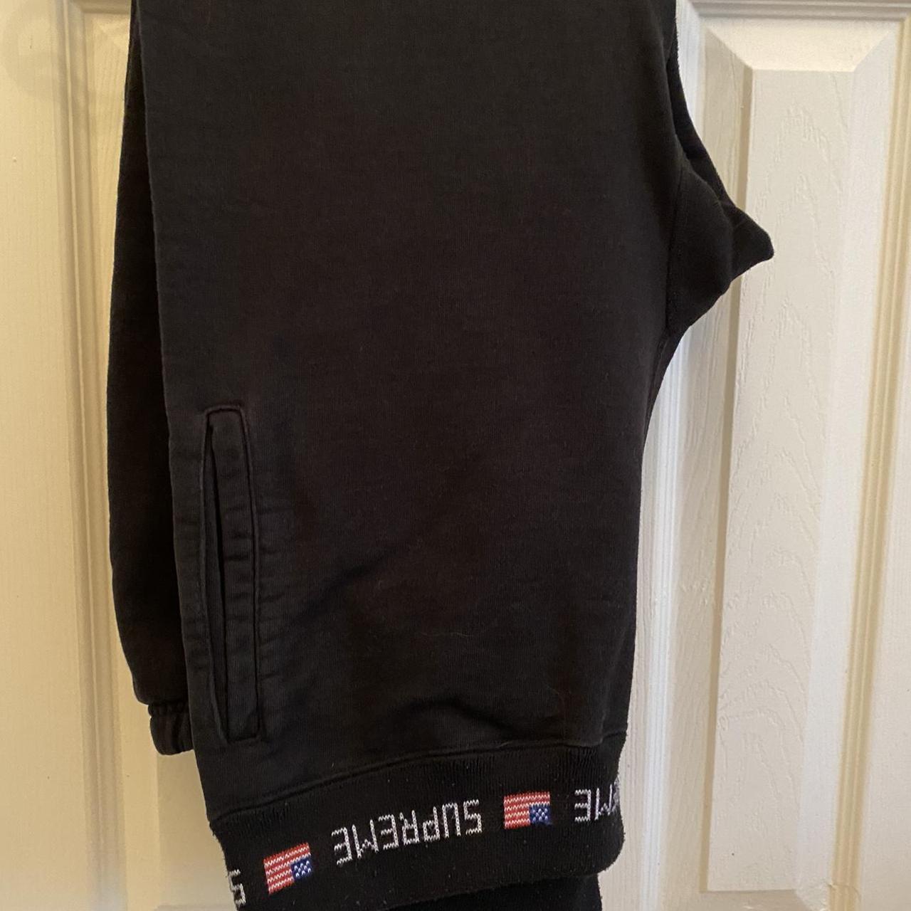 Supreme Men's Black Joggers-tracksuits | Depop