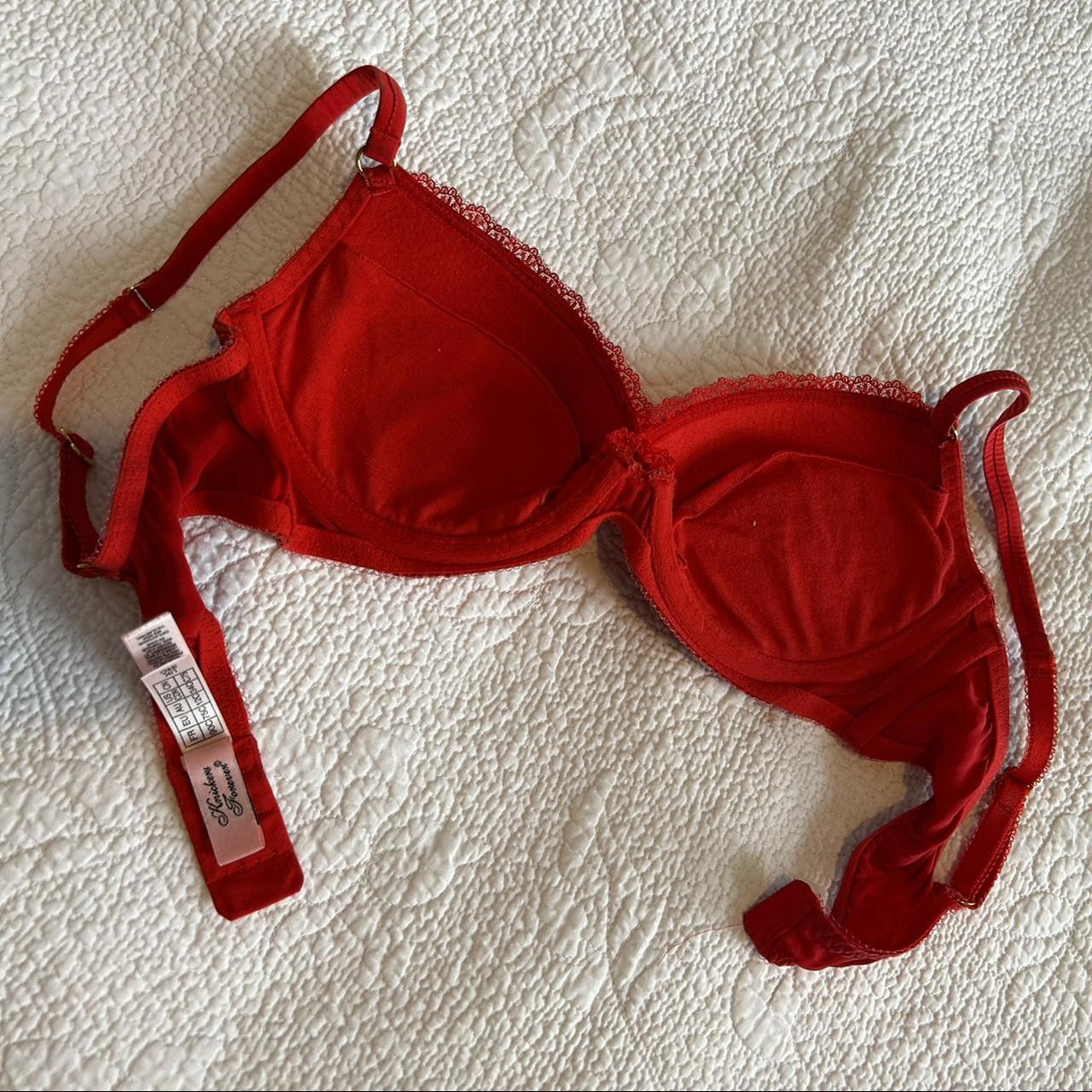 Red Silk Agent Provocateur Bra #sexy # LaPerla... - Depop