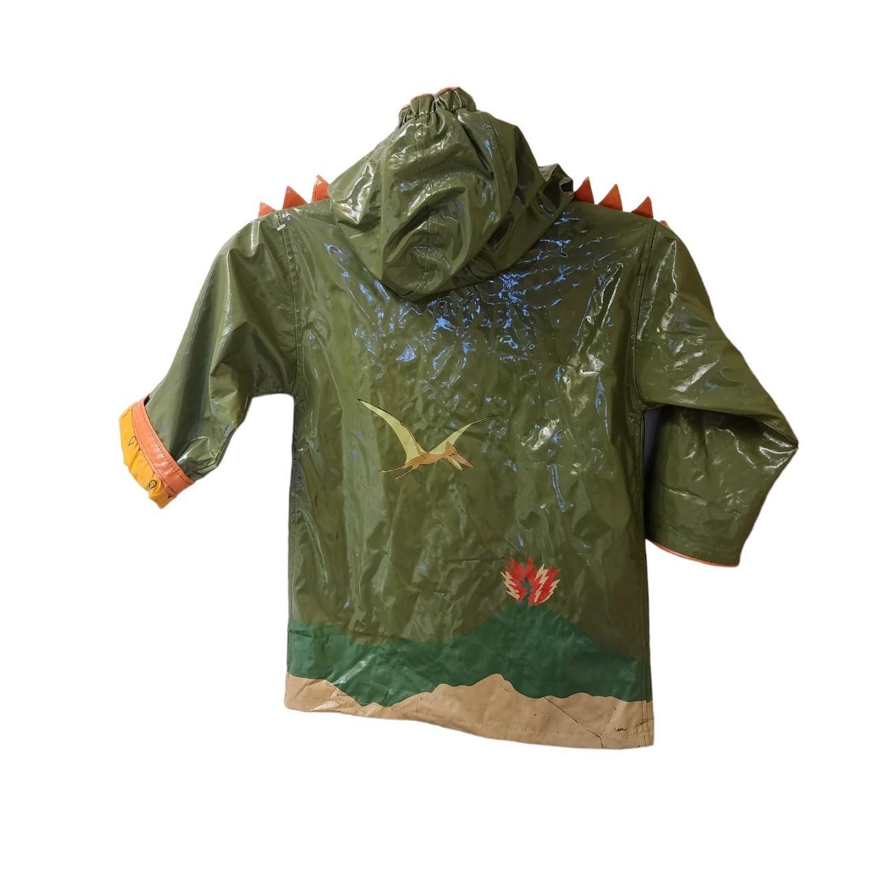 Kidorable Dinosaur Rain Jacket Coat Size... - Depop
