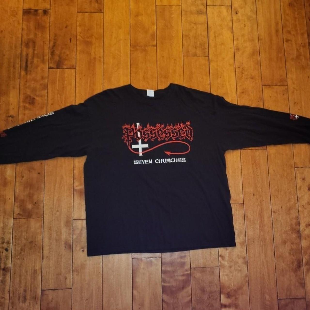 Possessed long sleeve shirt long sleeve Size... - Depop