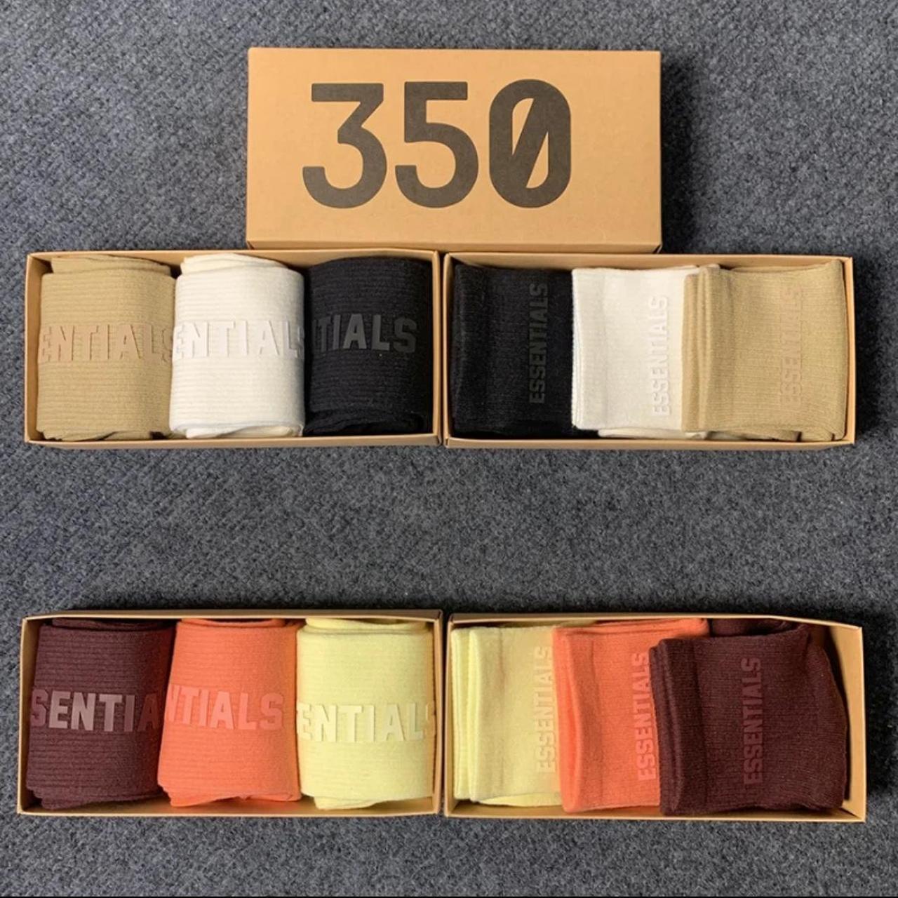 Essentials Socks Men 3 Pairs/BOX New Sports... - Depop