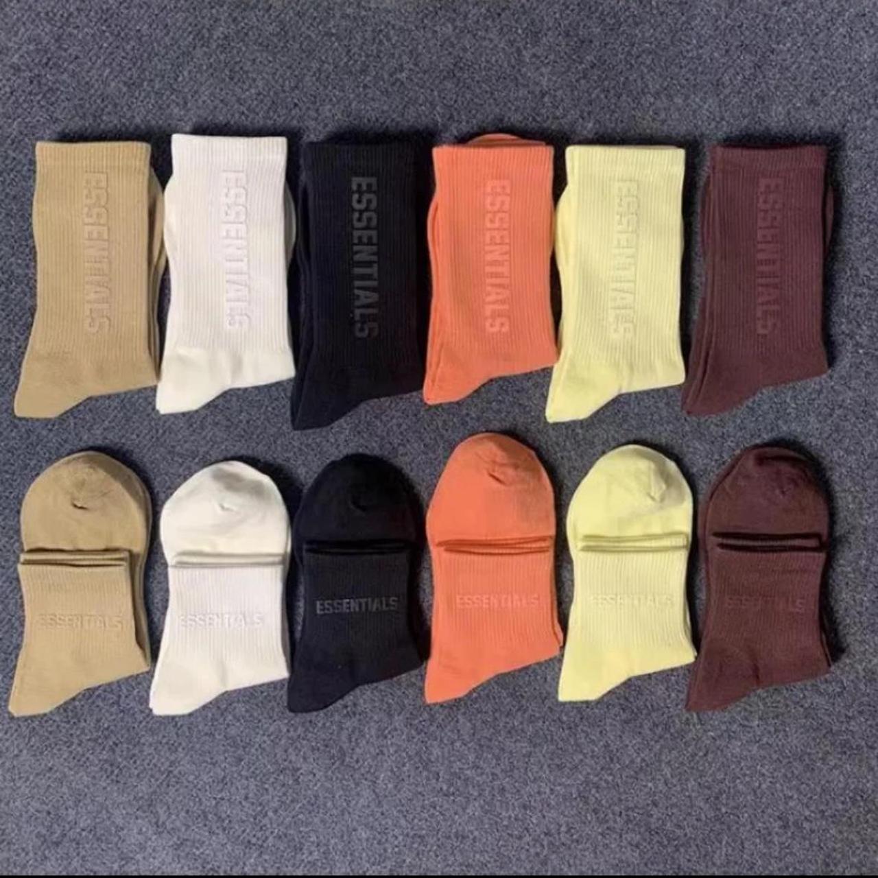 Essentials Socks Men 3 Pairs/BOX New Sports... - Depop