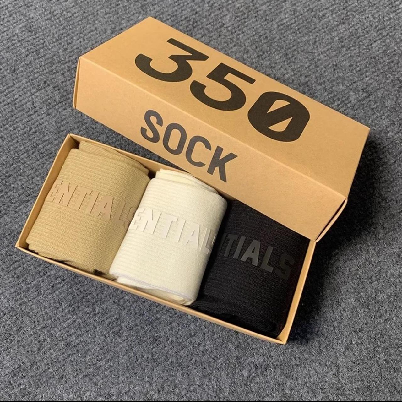 Essentials Socks Men 3 Pairs/BOX New Sports... - Depop