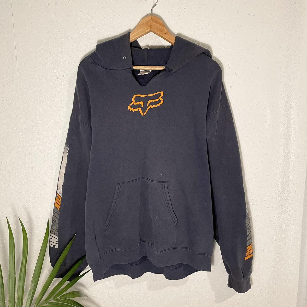 Vintage Fox Racing Hoodie ️ • Size adult L • In... - Depop