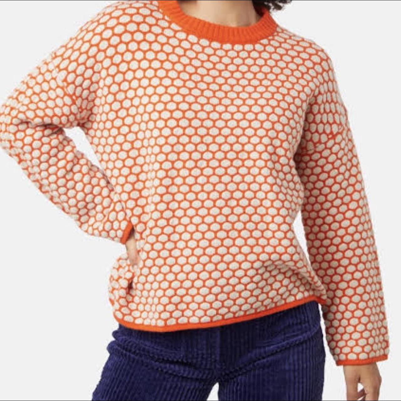 Gorman Spotty Knit Jumper - Size 6 Very good... - Depop