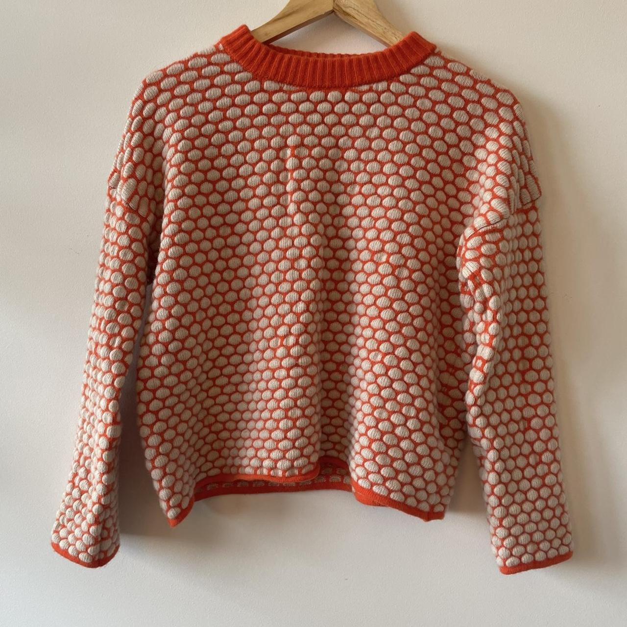 Gorman Spotty Knit Jumper - Size 6 Very good... - Depop