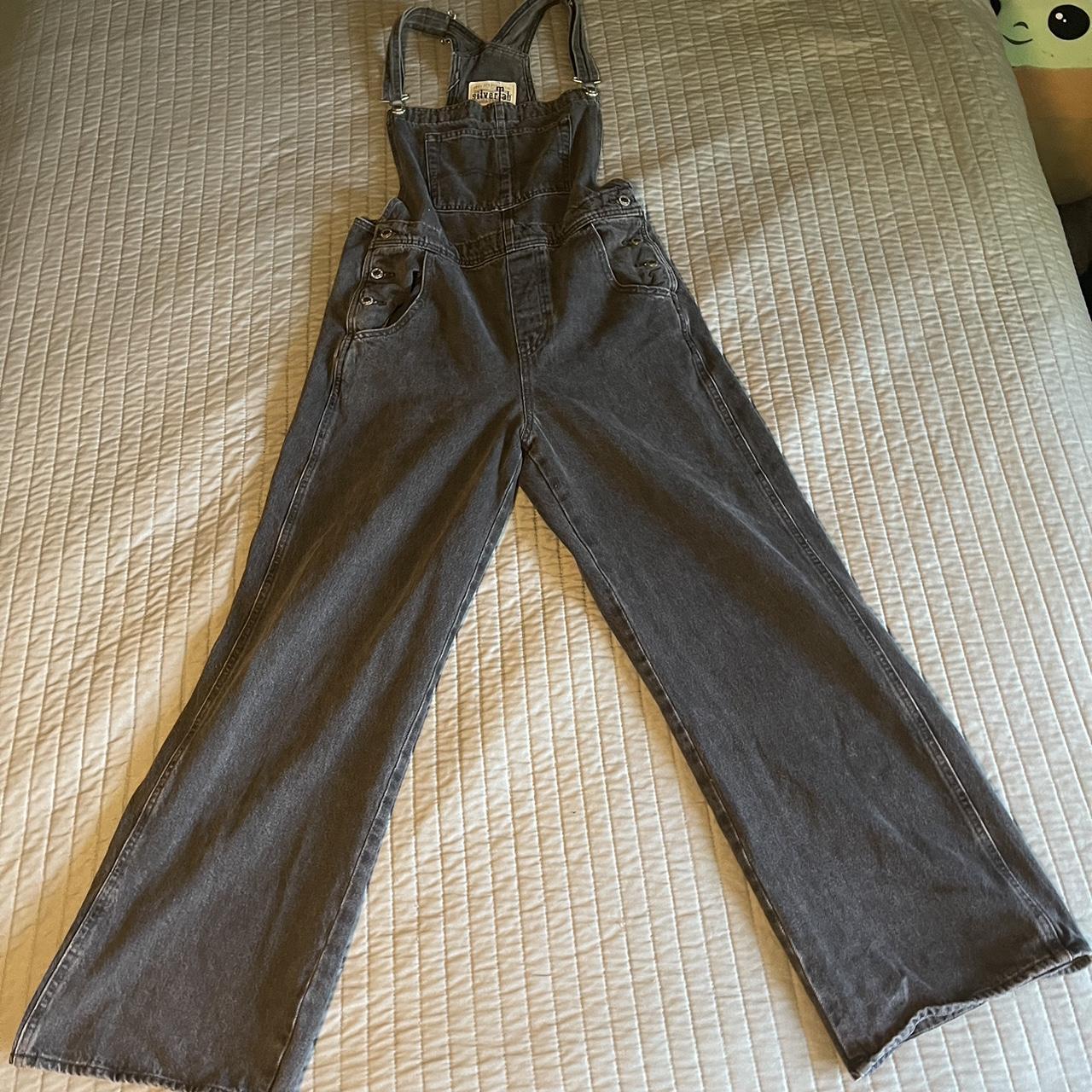 Gray overalls - Depop