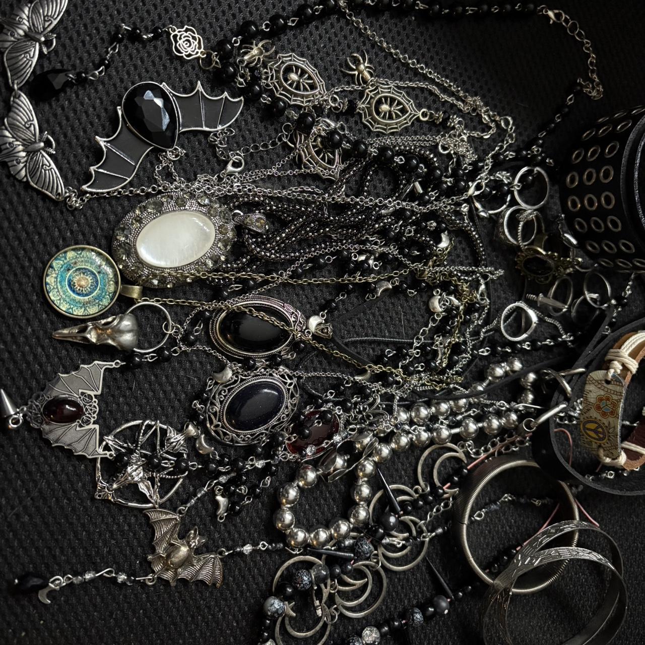 Alternative gothic , emo , punk jewelry bundle!... - Depop