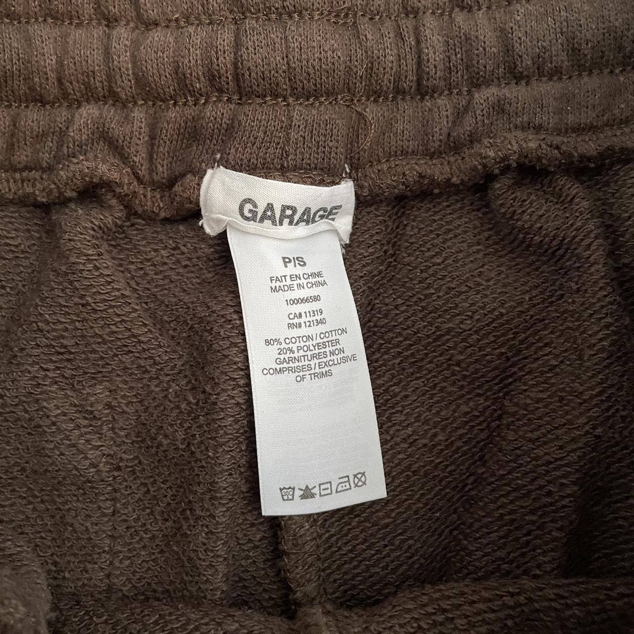 Garage straight cut sweats size small - Depop