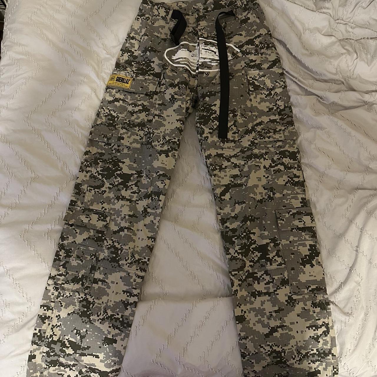 Corteiz digi camo cargos Sick cargos and not being... - Depop