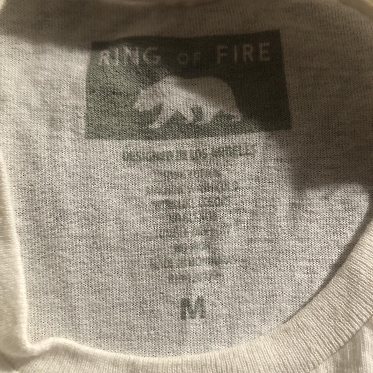 Ring of Fire anime style t-shirt. Size medium - Depop