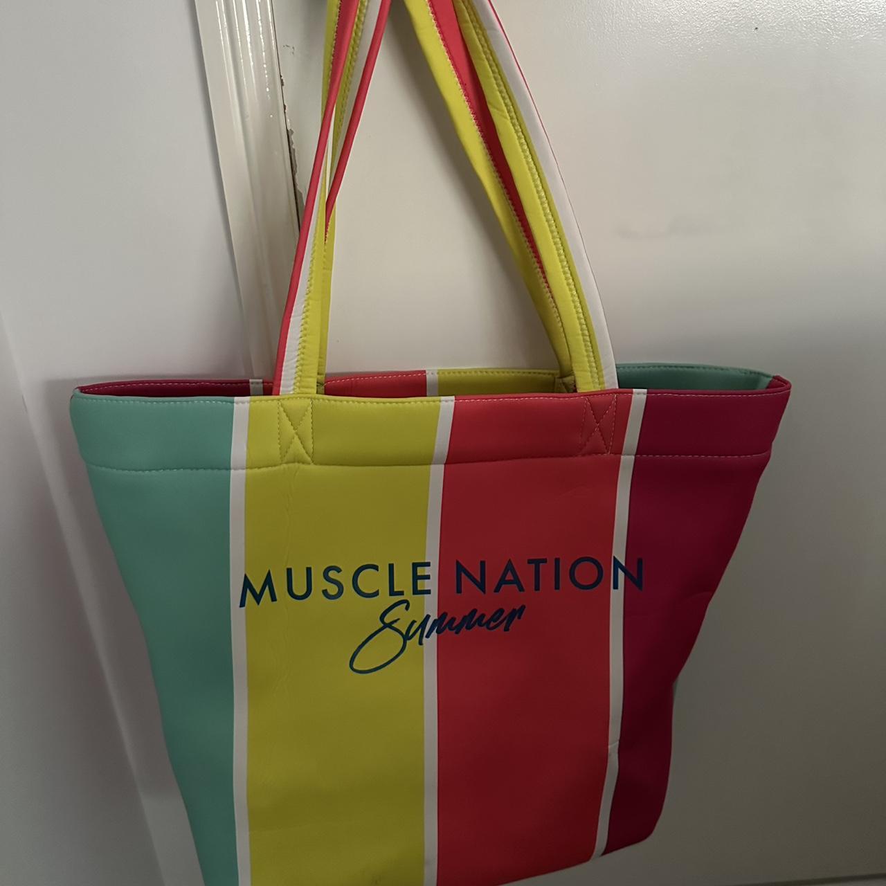 MUSCLE NATION BAG - Depop