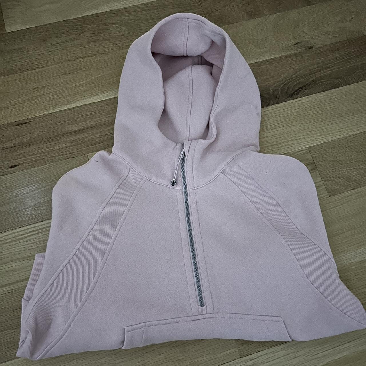 Light pink lululemon scuba Hood is a little... - Depop